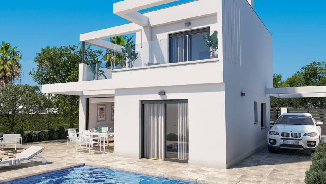 Chalet de 4 habitaciones en Roda, San Javier en venta con piscina ...